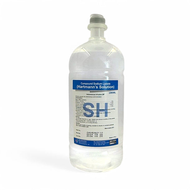 Compound Sodium Lactate (Hartmann’s Solution) | IV & Subcutaneous ...