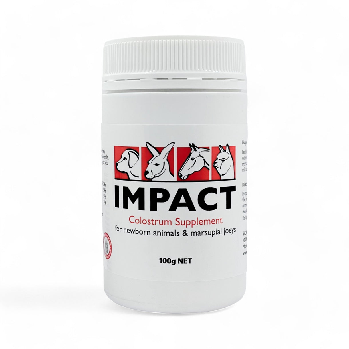Impact Colostrum - Colostrum Supplement for Dogs & Newborn Animals ...