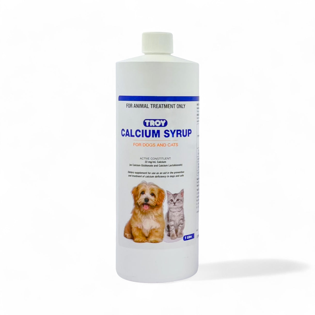 Troy Calcium Syrup | Liquid Calcium Supplement for Dogs | 250mL & 1L ...