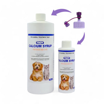 Troy Calcium Syrup | Liquid Calcium Supplement for Dogs | 250mL & 1L ...